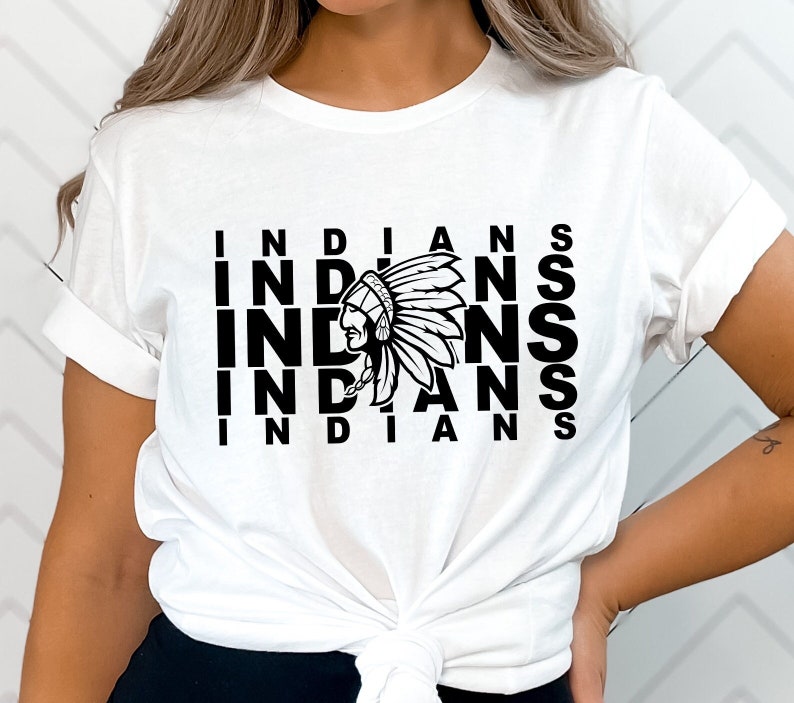 Indians SVG PNG, Indians Face svg, Stacked Indians svg, Indi - Inspire ...