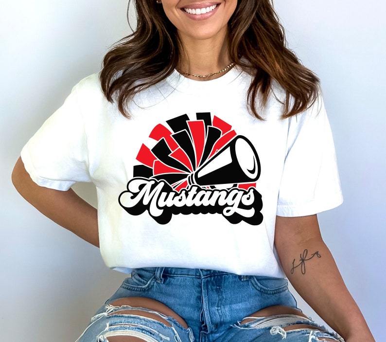Mustangs Cheer SVG PNG, Mustangs Mascot svg, Mustangs svg, M - Inspire ...