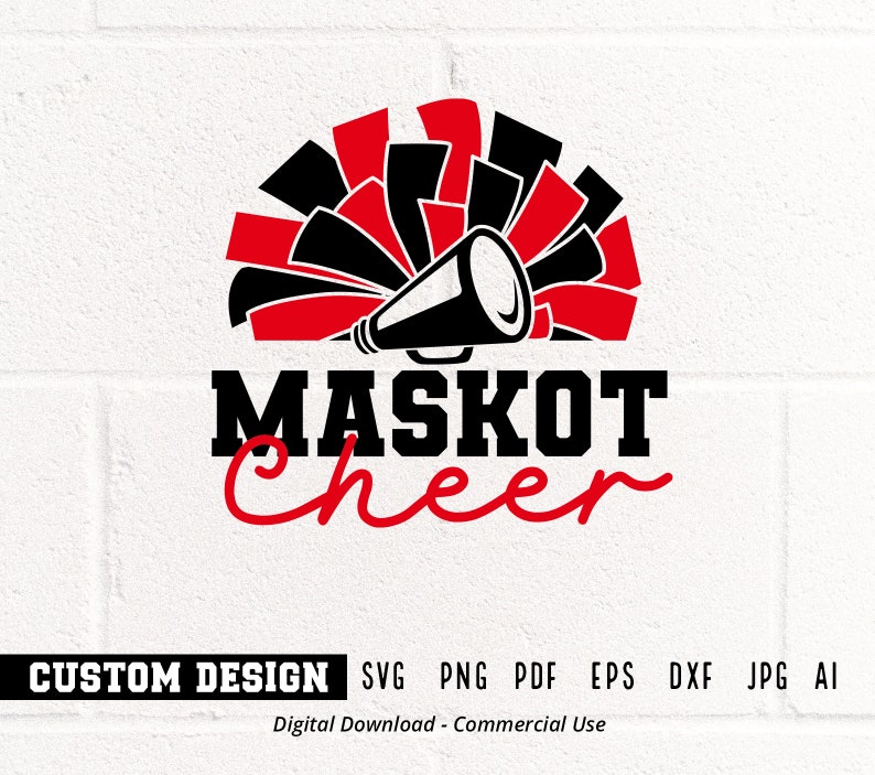 Custom, School, Cheer, Team, Mascot, svg, Personalized, Chee - Inspire ...