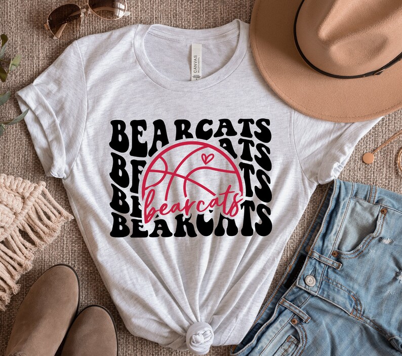 Bearcats Basketball SVG PNG, Bearcats svg,Stacked Bearcats s - Inspire ...