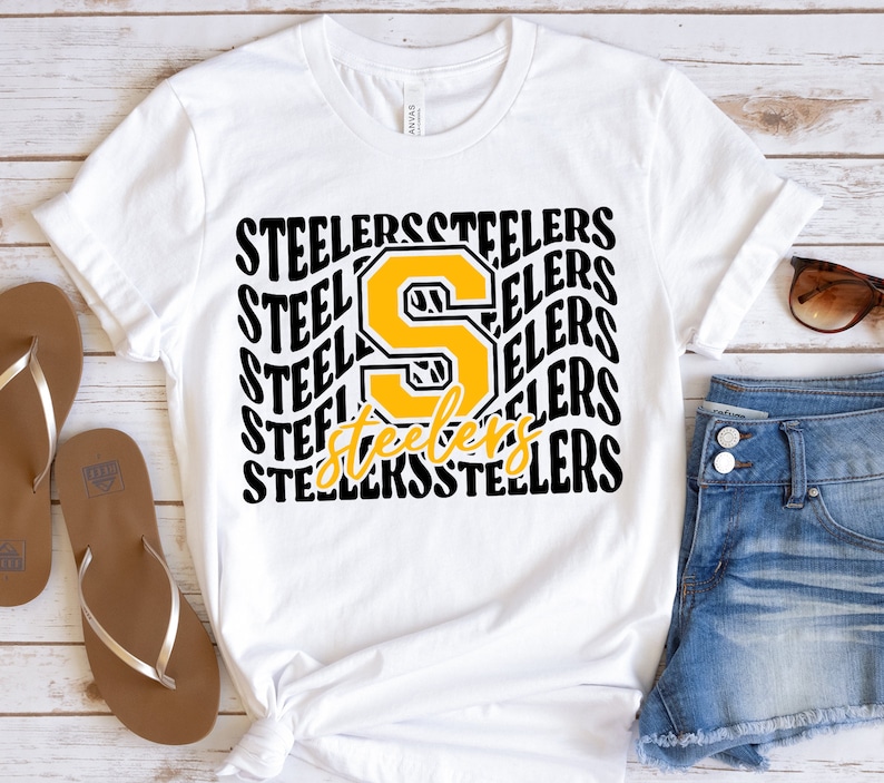 Steelers SVG PNG, Stacked Steelers svg,Steelers Shirt svg,St - Inspire ...