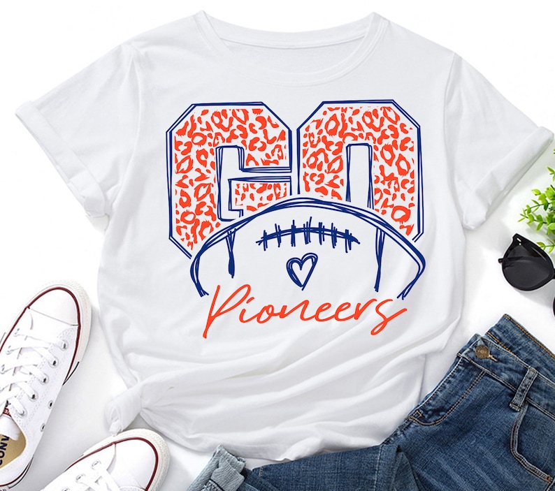 Go Pioneers Football SVG,Pioneers svg,School Team svg,Pionee - Inspire ...