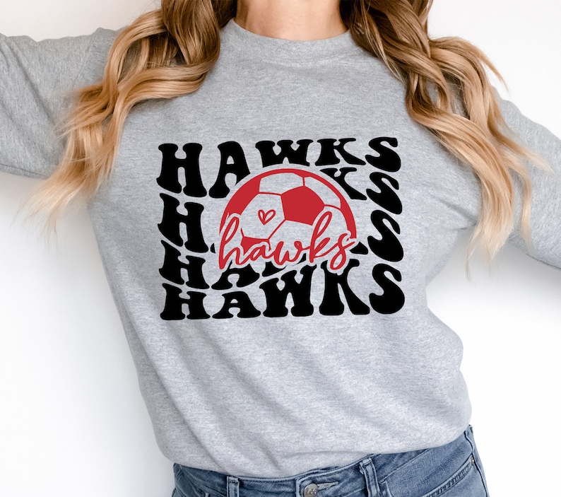 Hawks Soccer SVG PNG,Hawks svg,Stacked Hawks svg,Hawks Masco - Inspire ...
