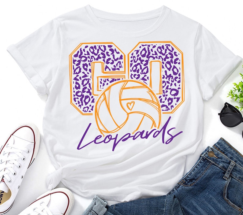 Go Leopards Volleyball SVG,Leopards svg,Go Leopards Cheer sv - Inspire ...
