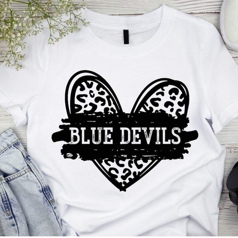 Blue Devils SVG Blue Devils Football Svg Blue Devils Leopard | Inspire ...