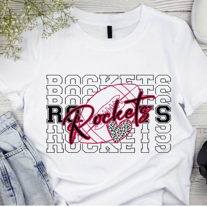 Rockets SVG Rocket svg Rockets svg Football Svg Football Mas - Inspire ...