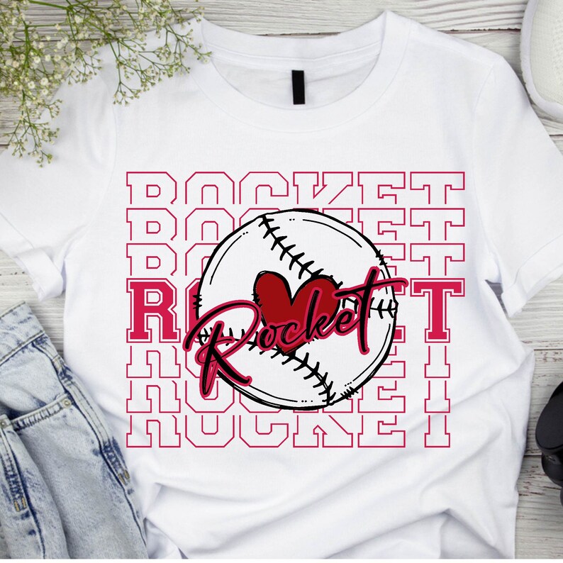 Rockets SVG Rocket svg svg Baseball Svg Softball svg Basebal - Inspire ...