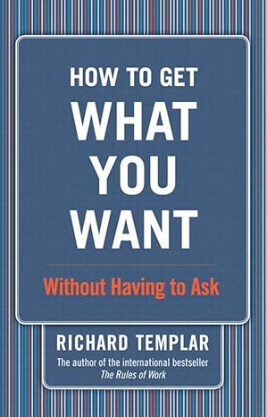 HOW TO GET WHAT YOU WANT .RICHARD TEMPLAR | Inspire Uplift