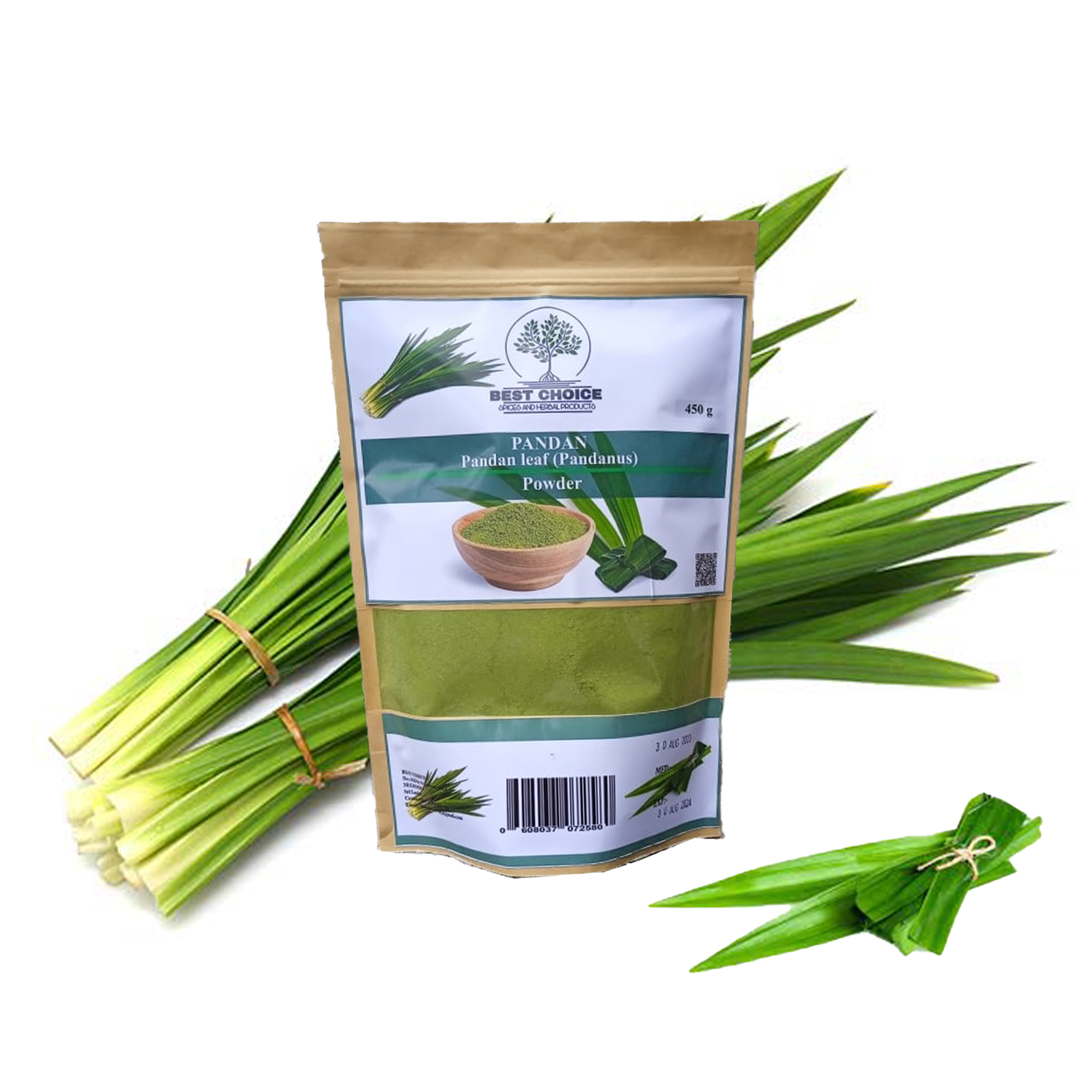 Organic Dried pandan (Pandanus) leaves powder Natural organi | Inspire ...
