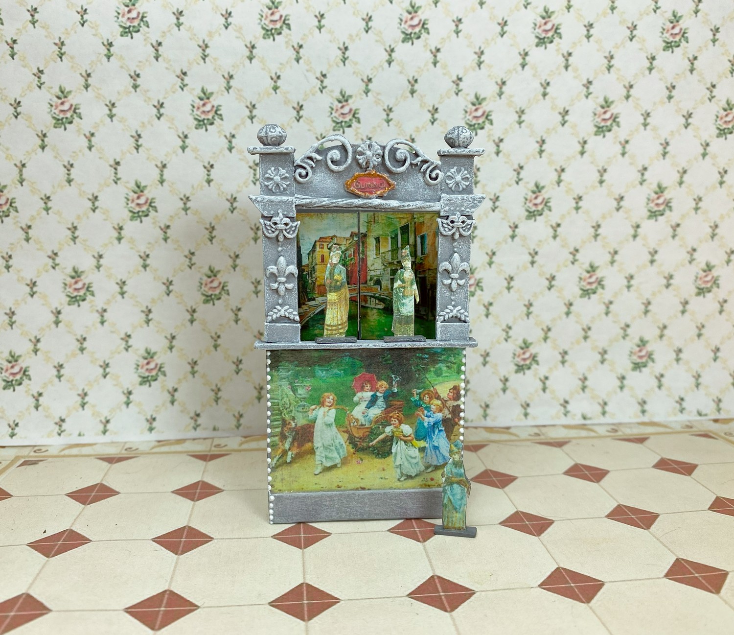Vintage puppet theater. 1:12. Puppet show. - Inspire Uplift