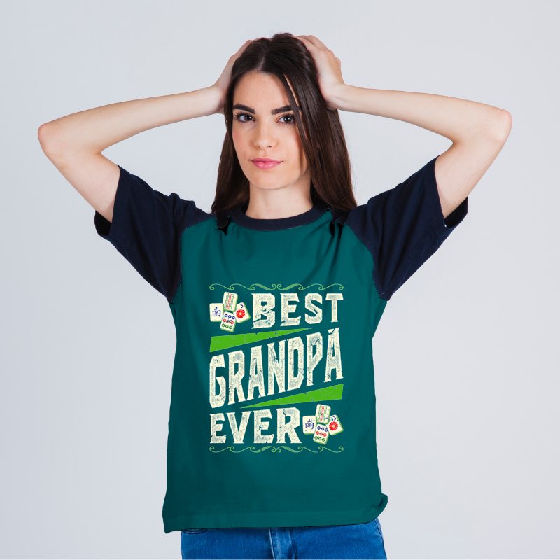 Mens Mah Jong Player Best Grandpa Mahjong | Inspire Uplift