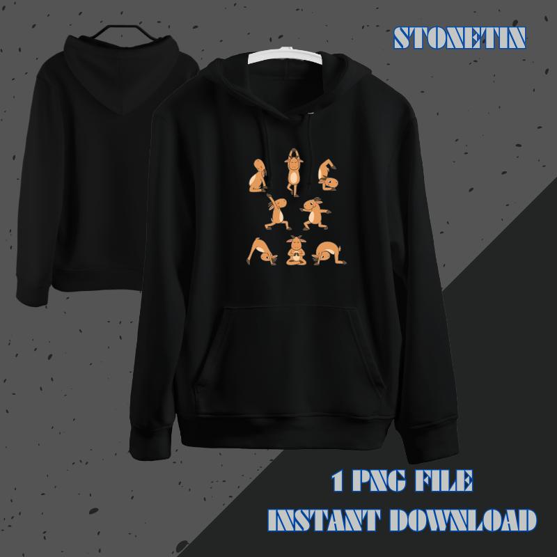 Funny Goat Yoga Pose Namaste Goat Lover | Inspire Uplift