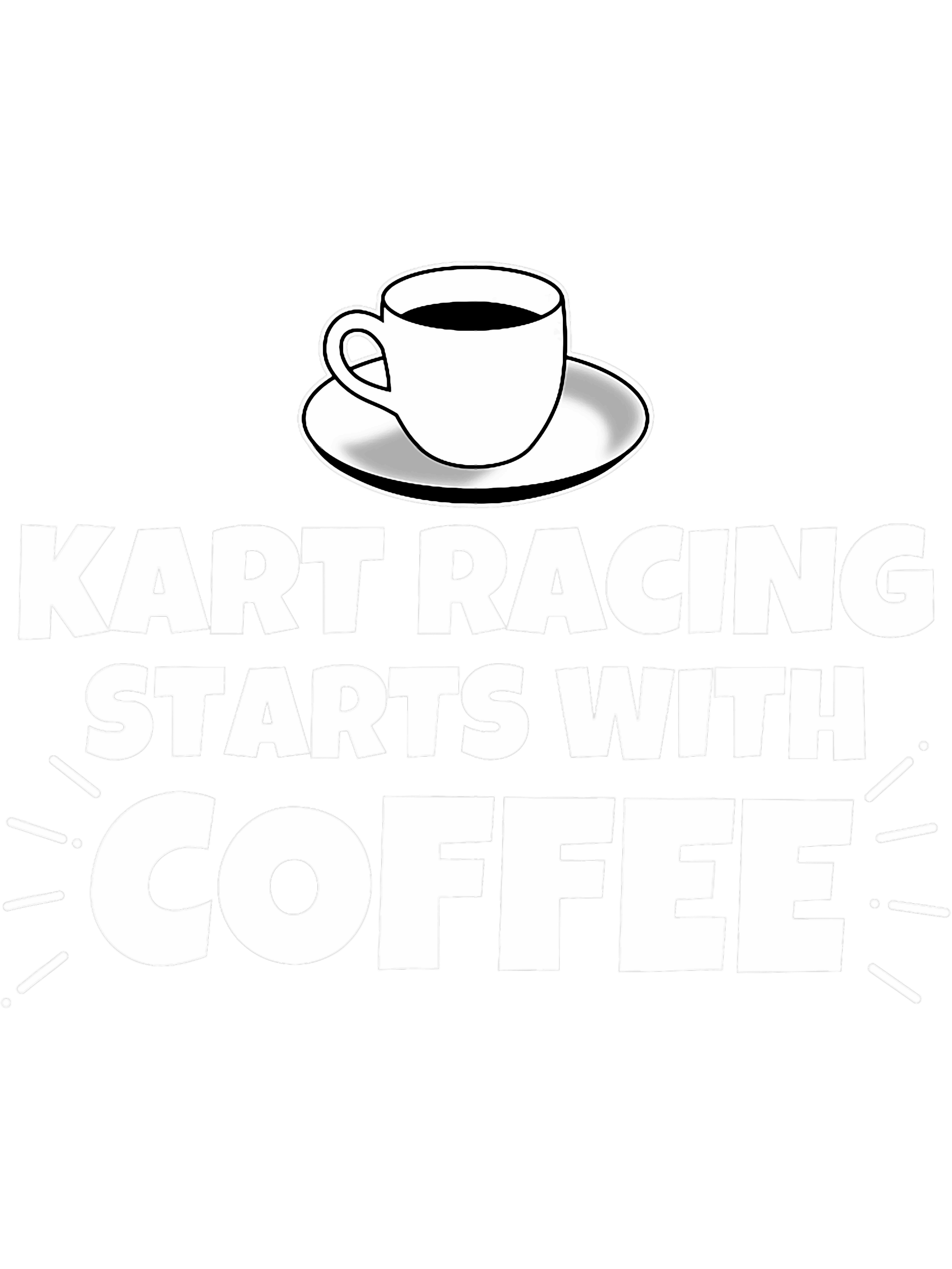 Kart racing starts with coffee funny, Png, Png For Shirt, Pn | Inspire ...