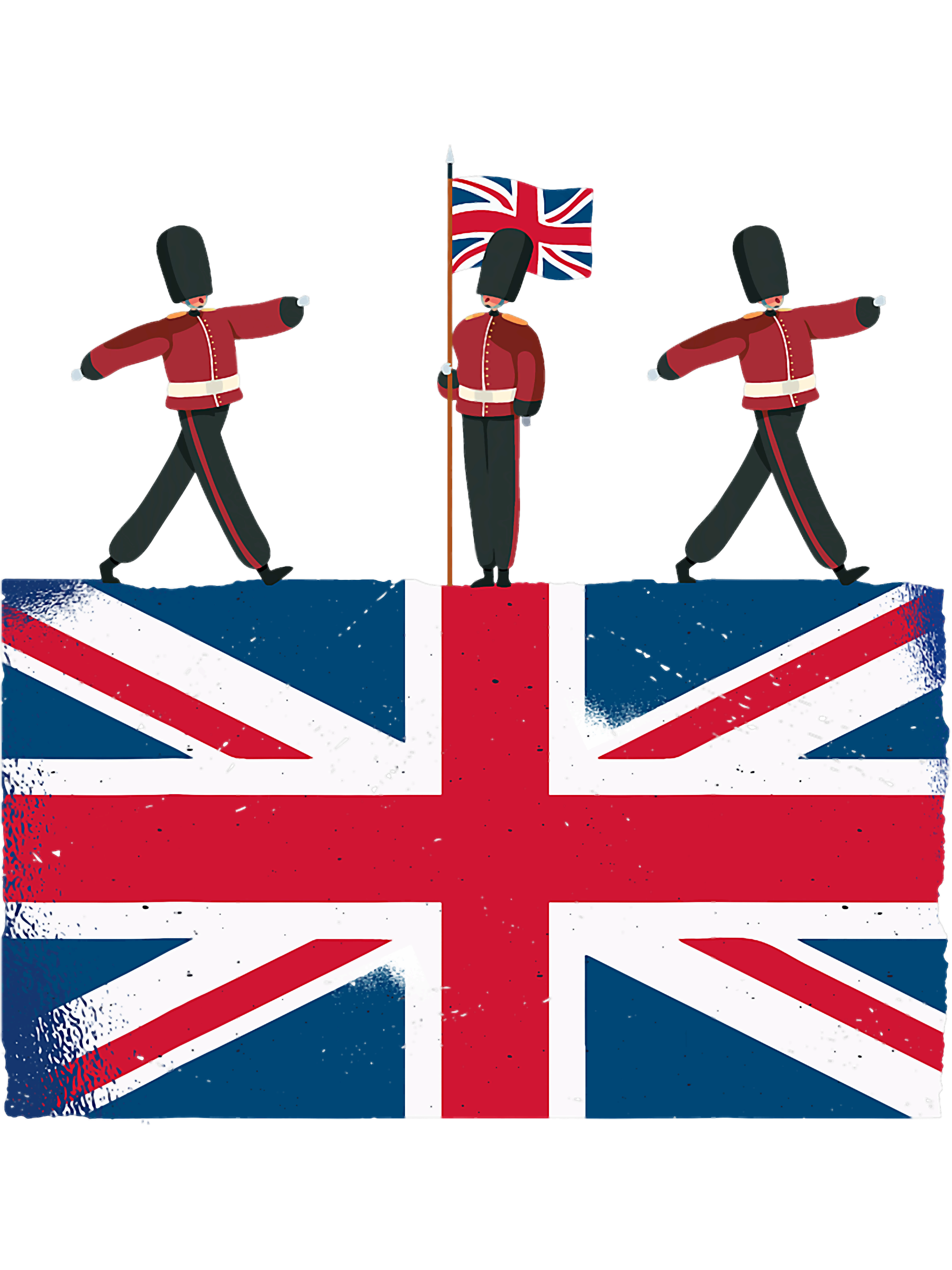 Kings British Guards King III London Mens British Flag, Png, | Inspire ...