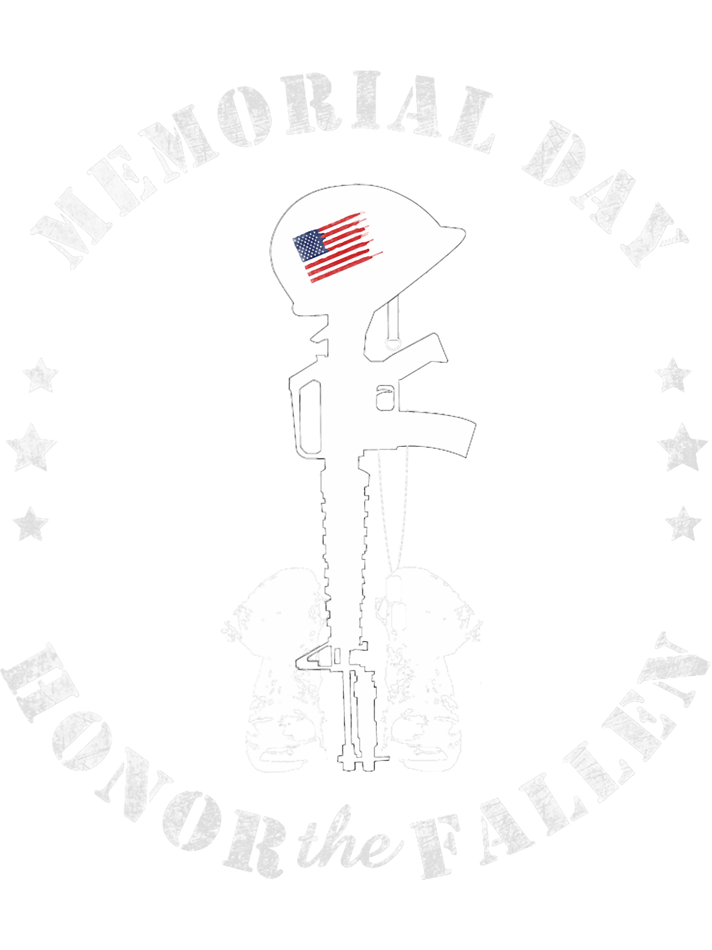 Memorial Day Fallen Soldier, Png, Png For Shirt, Png Files F | Inspire ...