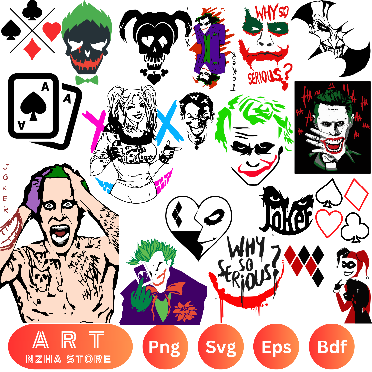 Why So Serious Svg | Inspire Uplift