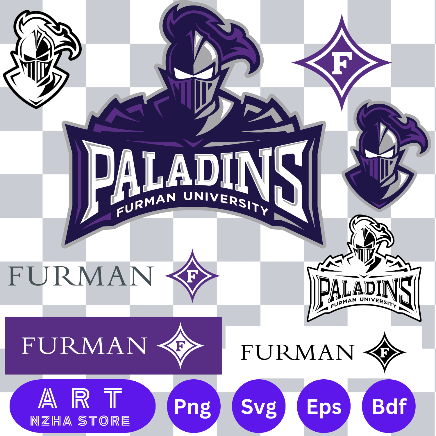 Furman Paladins SVG bundle , NCAA svg, logo NCAA bundle svg | Inspire ...