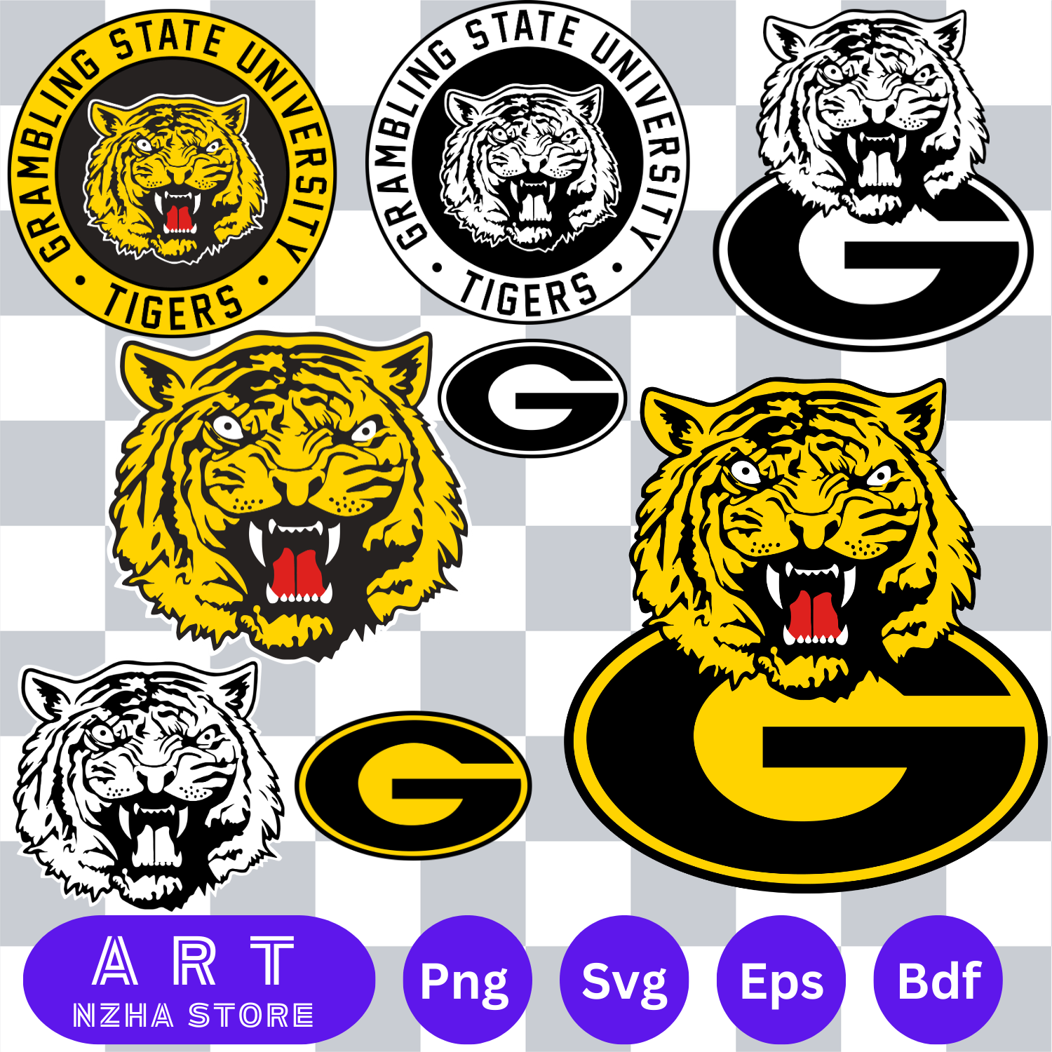 Bundle Grambling State Football Team Svg, Grambling State SV - Inspire ...