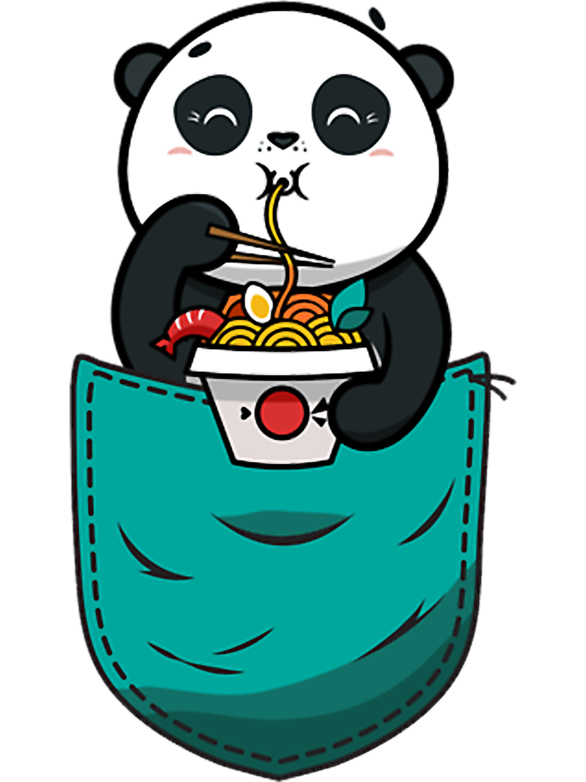 Panda In A Pocket | Inspire Uplift