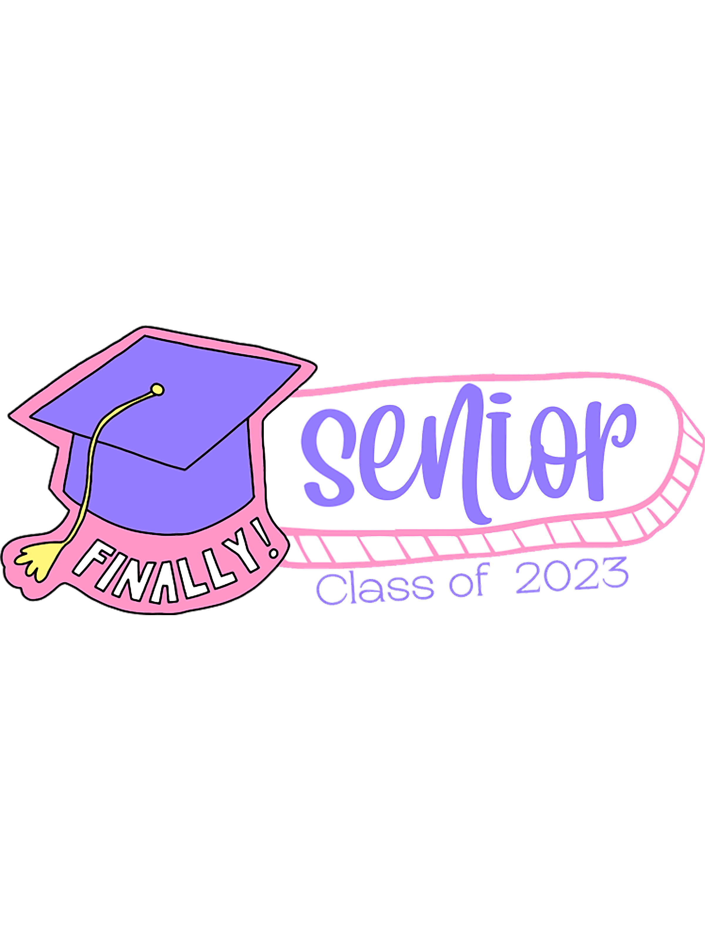 Graduation 2023Senior Class Of 2023 Purple And Pink | Inspire Uplift