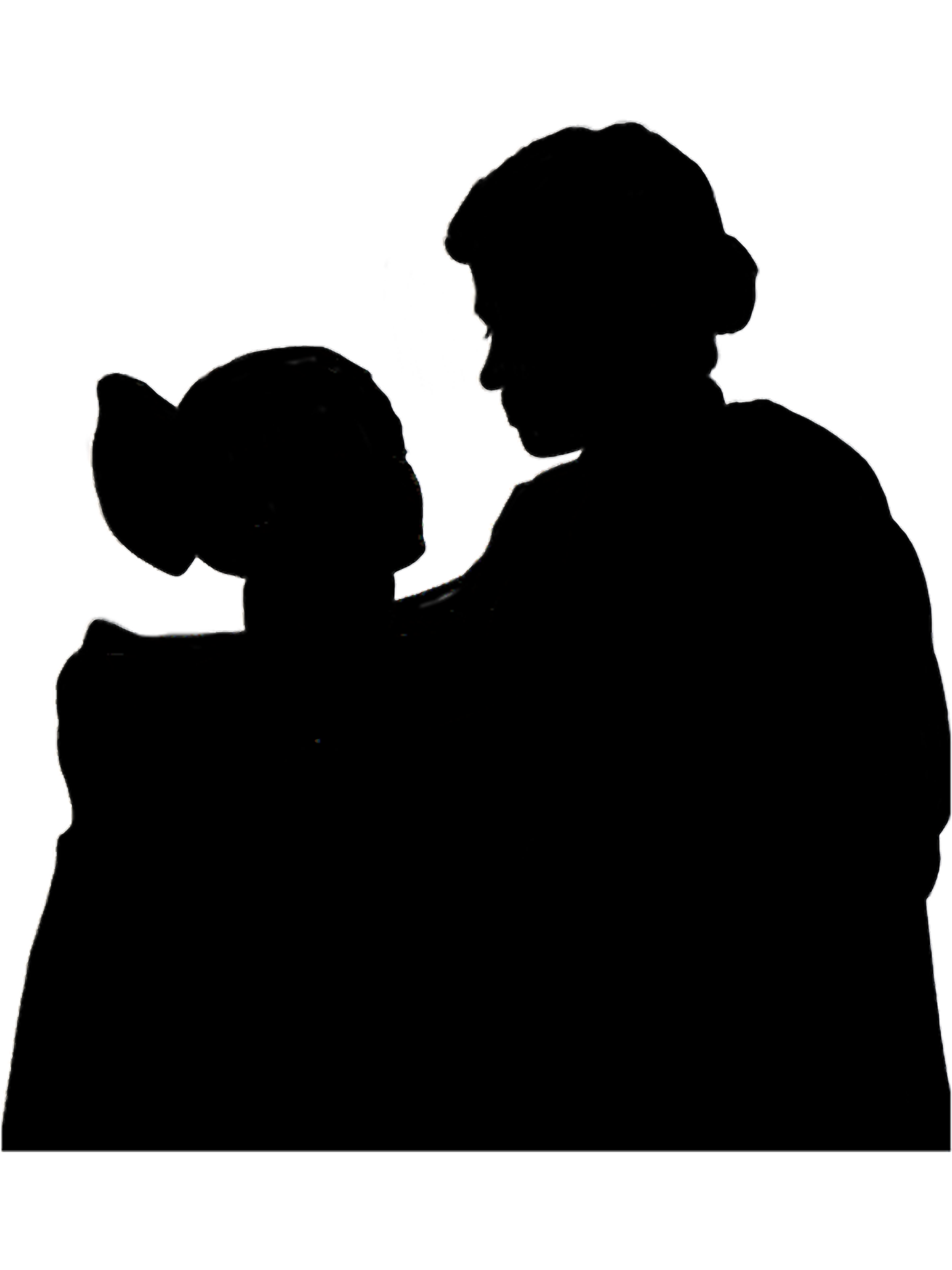 anakin and padme silhouette .png - Inspire Uplift