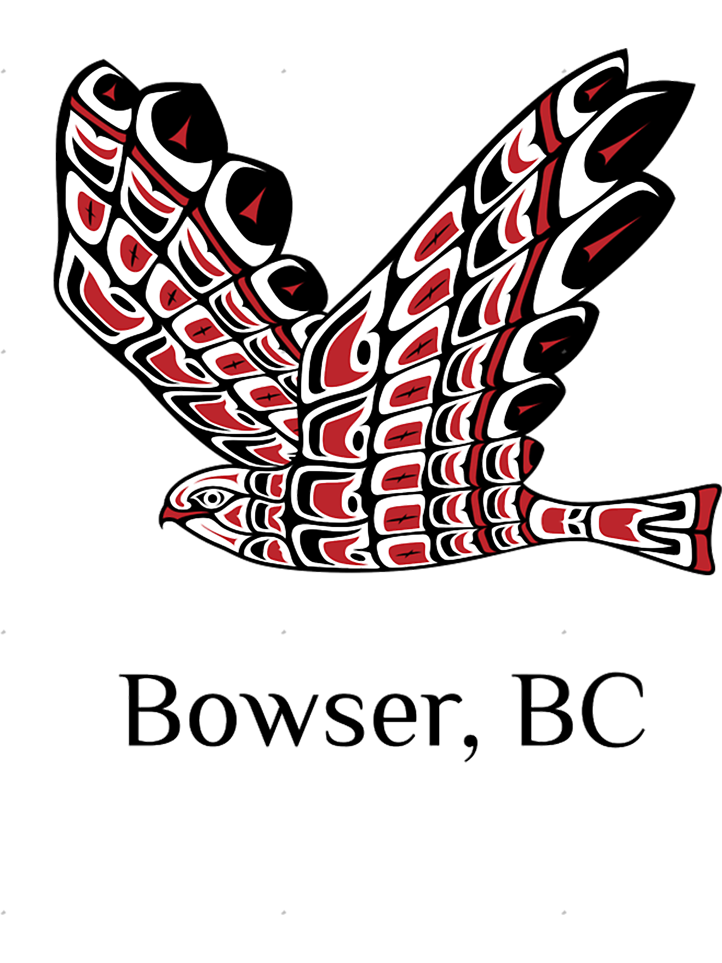 Bowser, British Columbia Native Tribal Red Tailed Hawk Rapto | Inspire ...