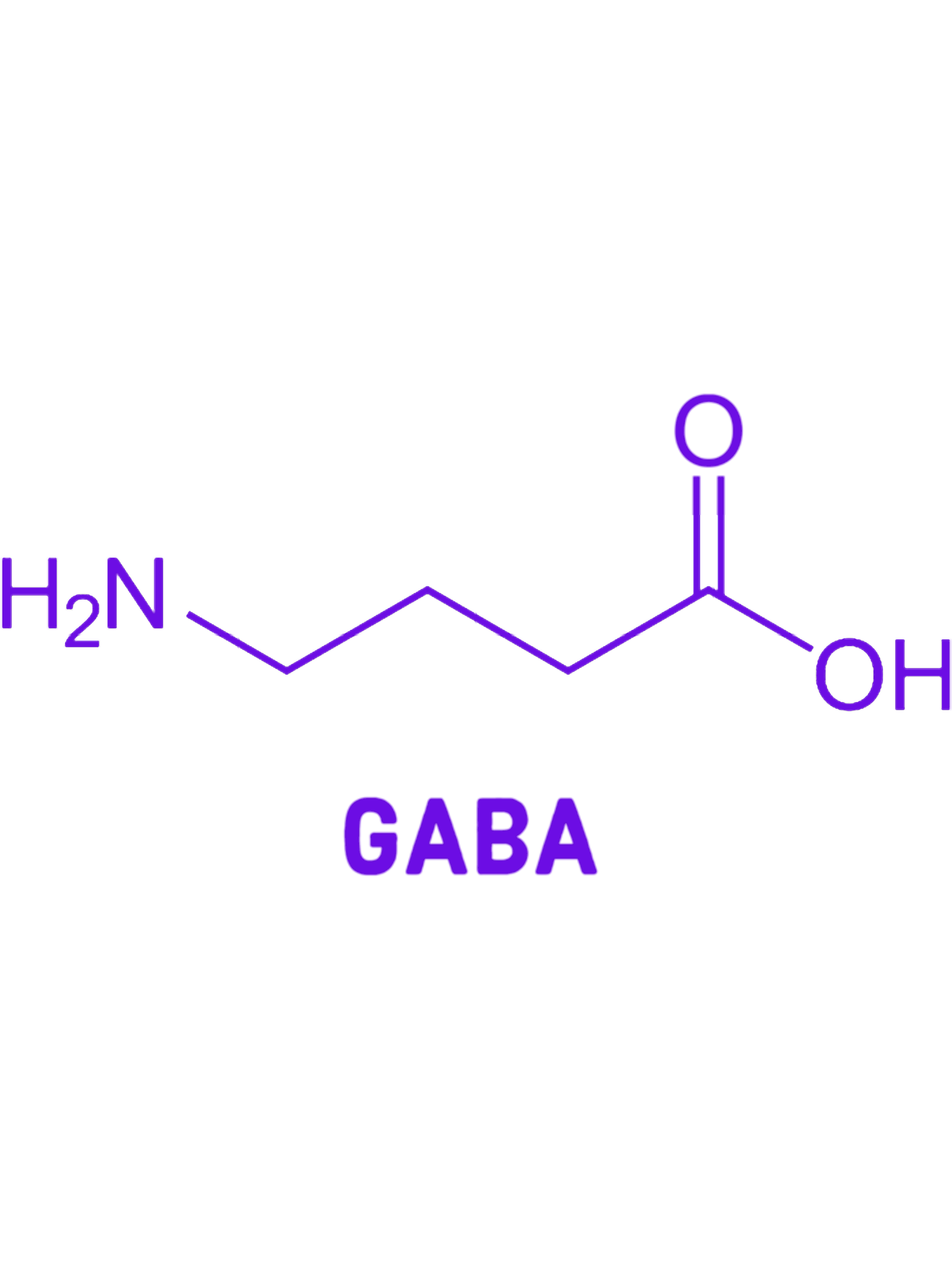 Chemical Structure of GABA Design - Inspire Uplift