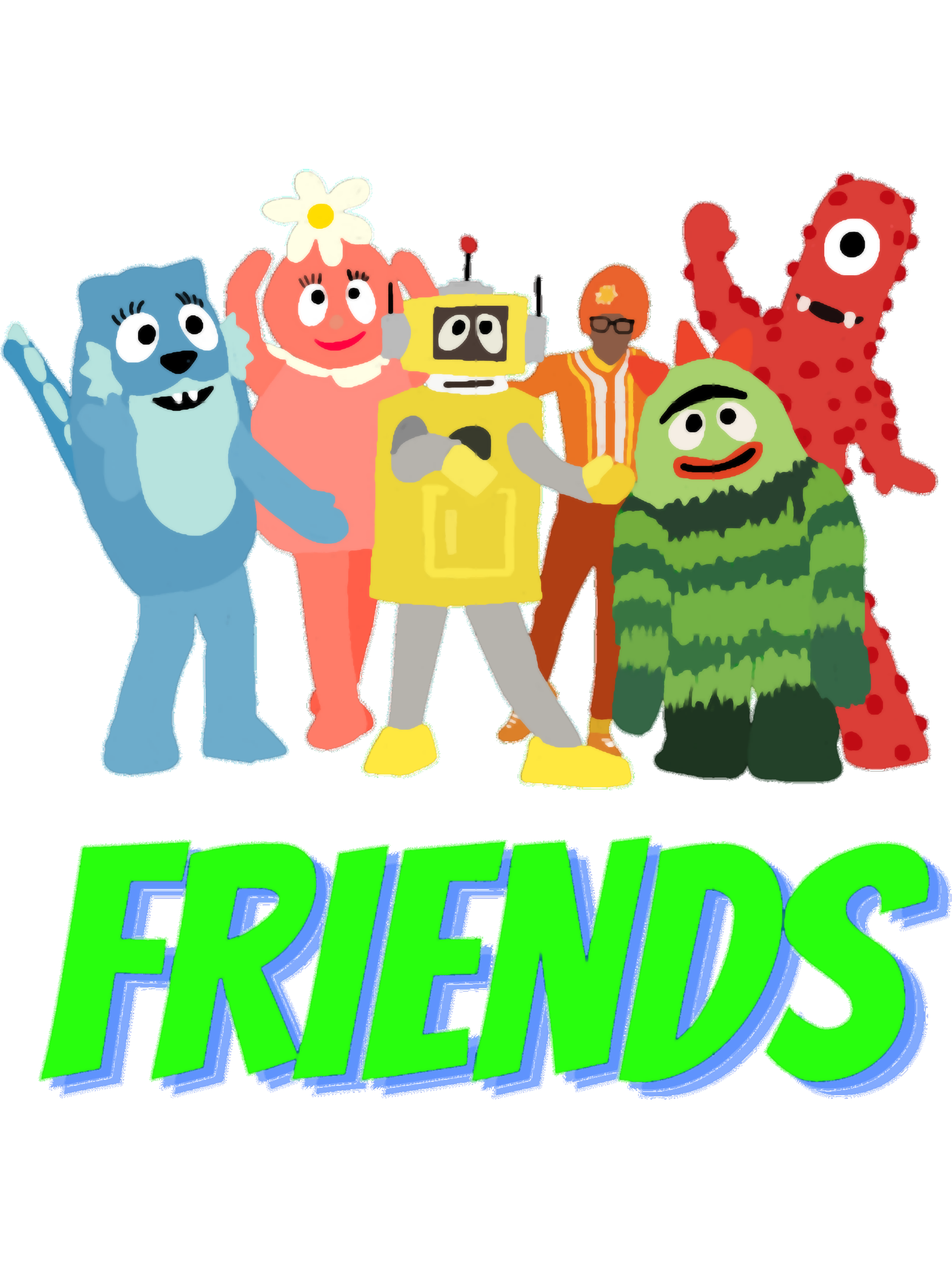 yo gabba gabba friends 3 | Inspire Uplift