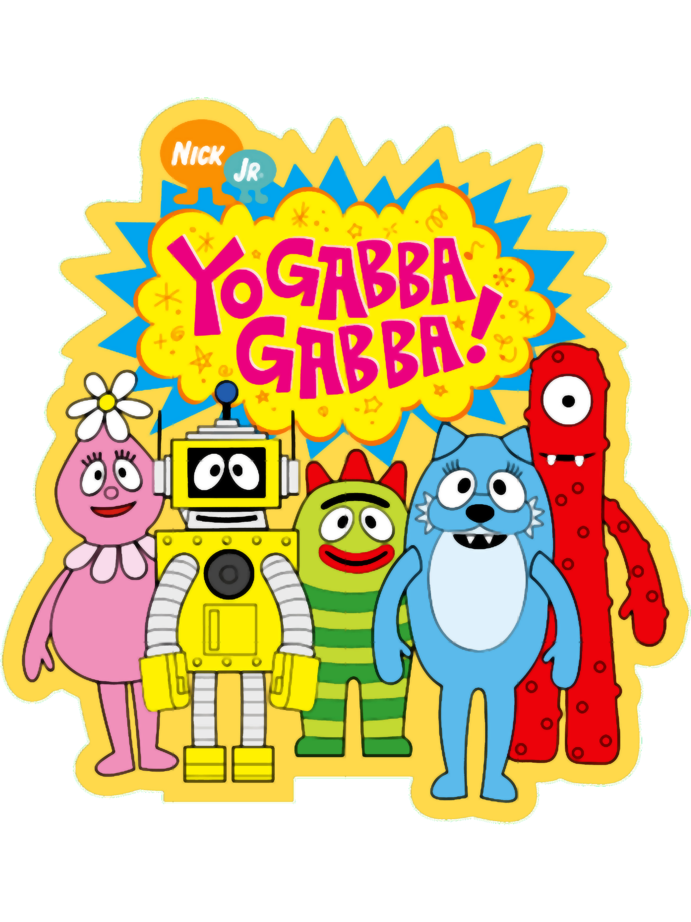 Yo Gabba Gabba Personagens Png Yo Gabba Gabba Season 2