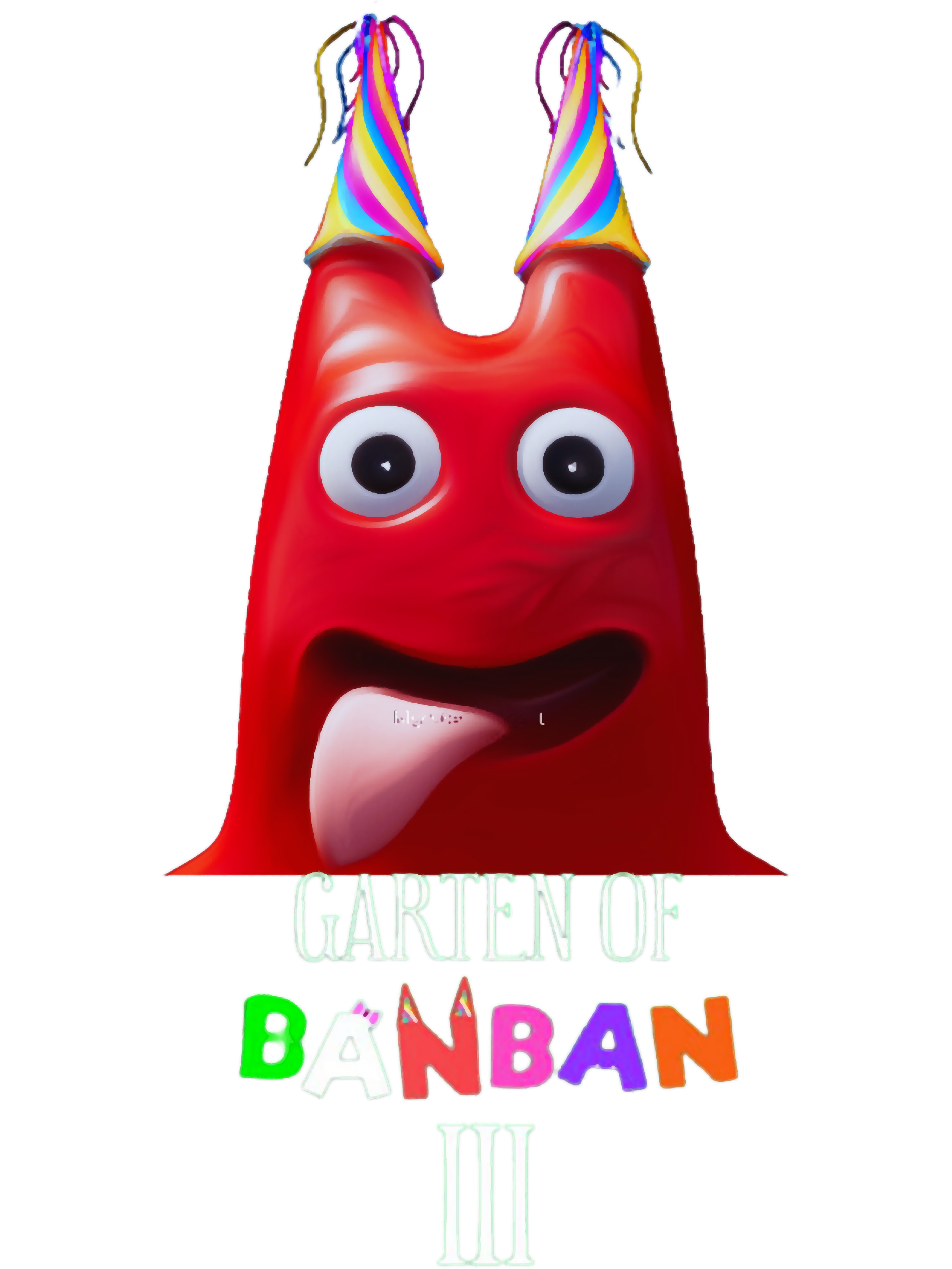 Garten of Banban character. Horror games 2023. Red | Inspire Uplift