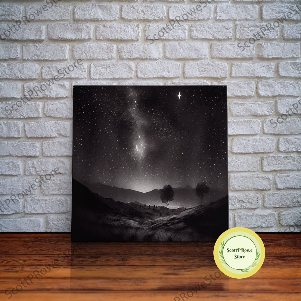 Black And White Tsunami Waves, Japanese Style Art, Framed Ca | Inspire ...