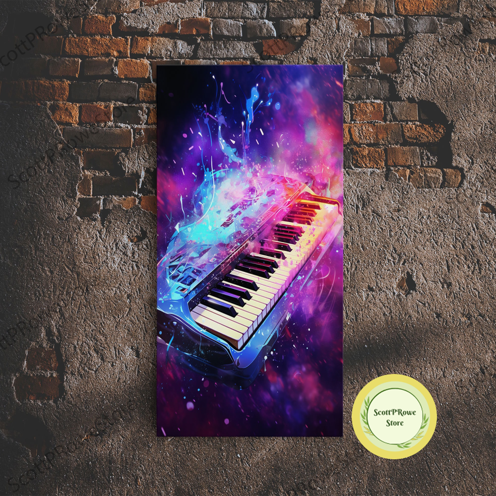 Cosmic Horror Space Exploration Poster Canvas Print, Scifi W | Inspire ...