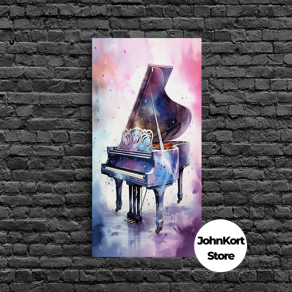 Grand Piano Wall Art, Musical Instrument Print, Studio Art, | Inspire ...