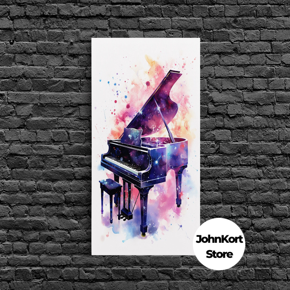 Grand Piano Wall Art, Musical Instrument Print, Studio Art, | Inspire ...
