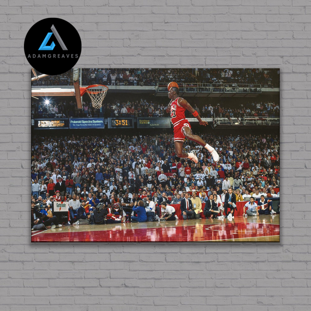 Decorative Wall Art, Michael Jordan Wall Art, Michael Jordan | Inspire Uplift