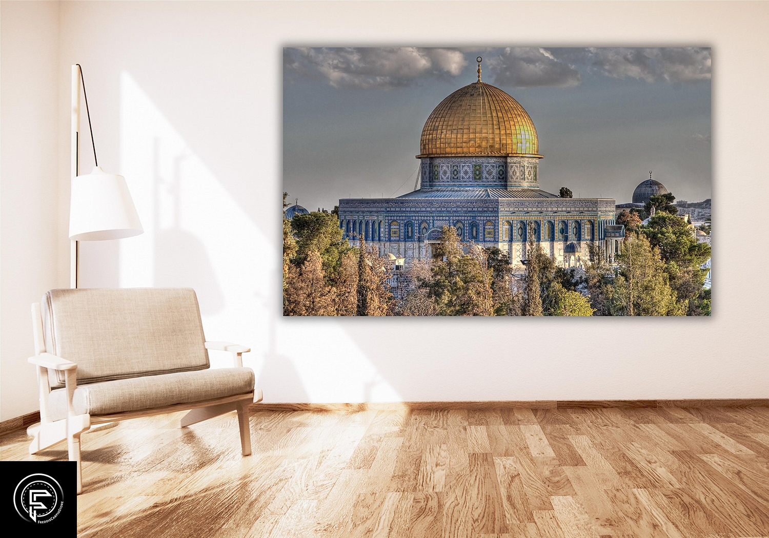 Masjid Al Aqsa Poster, Masjid Al Aqsa Canvas Wall Art Print, - Inspire ...