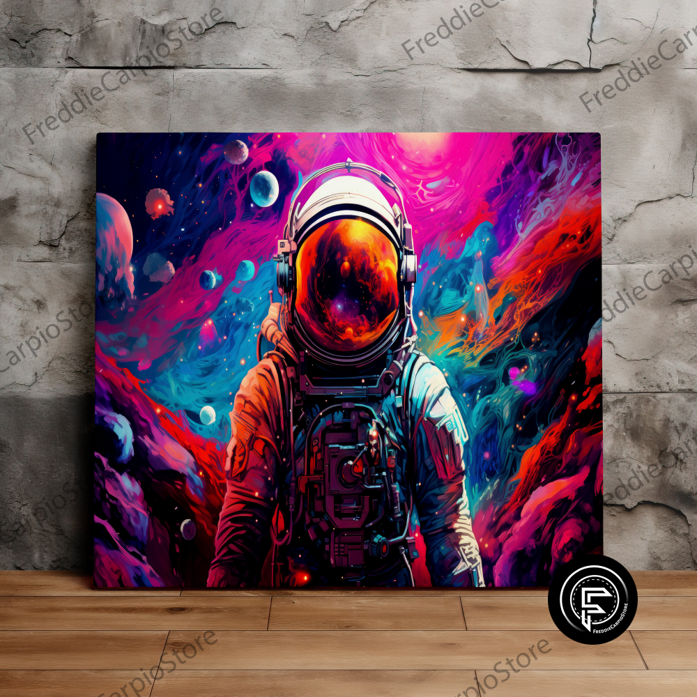 Psychedelic Astronaut, NASA Art, Surreal Art, Space Art, Sce | Inspire Uplift