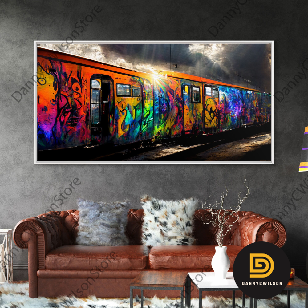 Box Car Graffiti Art, Wall Decor, Train Box Car, Ready To Ha | Inspire ...