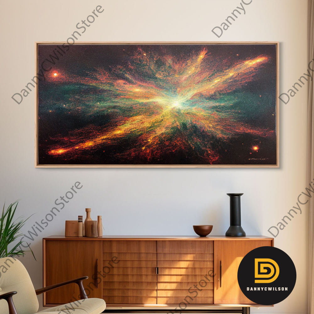 Explosion Of Stars, Scifi Art, Galaxy Universe Print, Ready - Inspire ...
