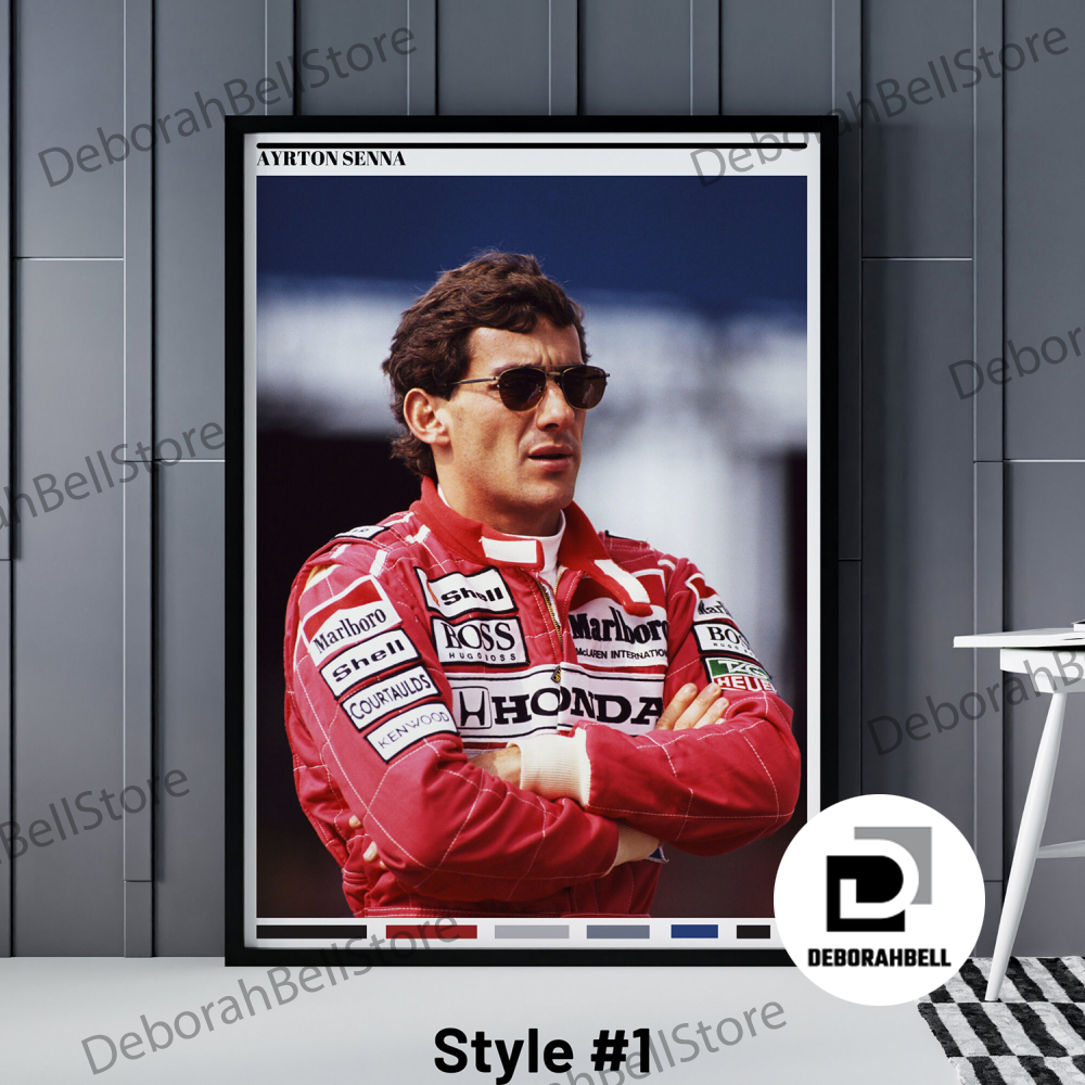 Ayrton Senna Canvas, 5 Different Ayrton Senna Canvass, Ayrto | Inspire ...