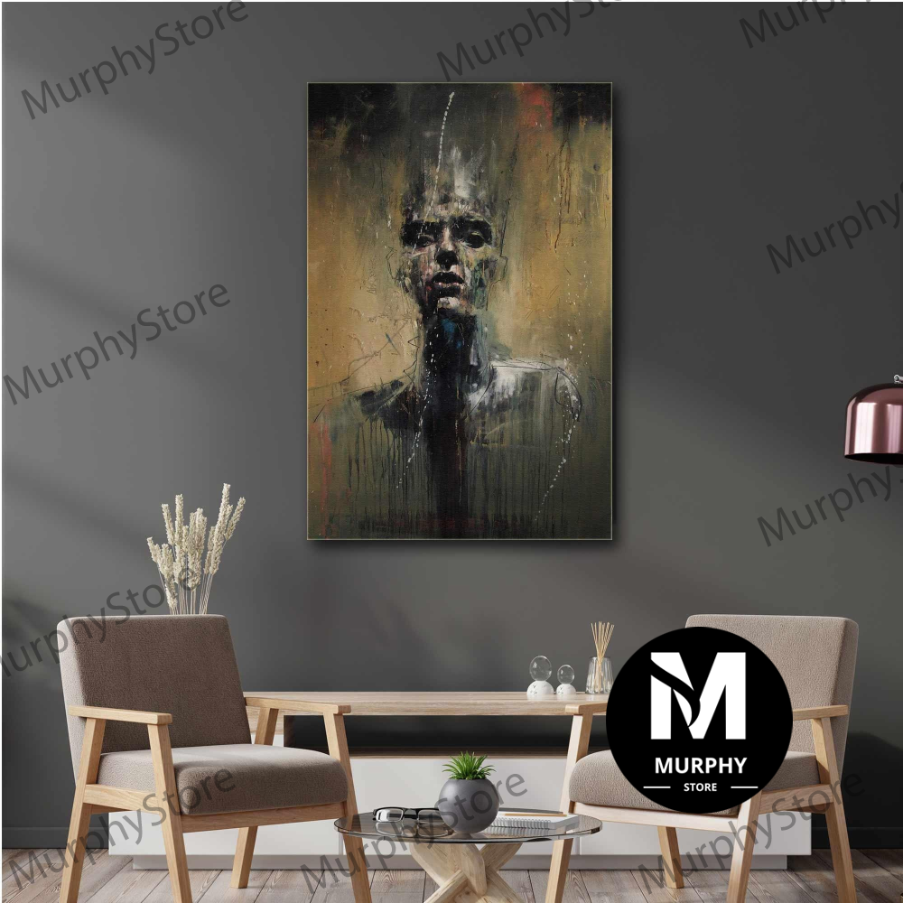 Abstract Wall Art, Human Silhouette Canvas Art, Modern Wall | Inspire ...