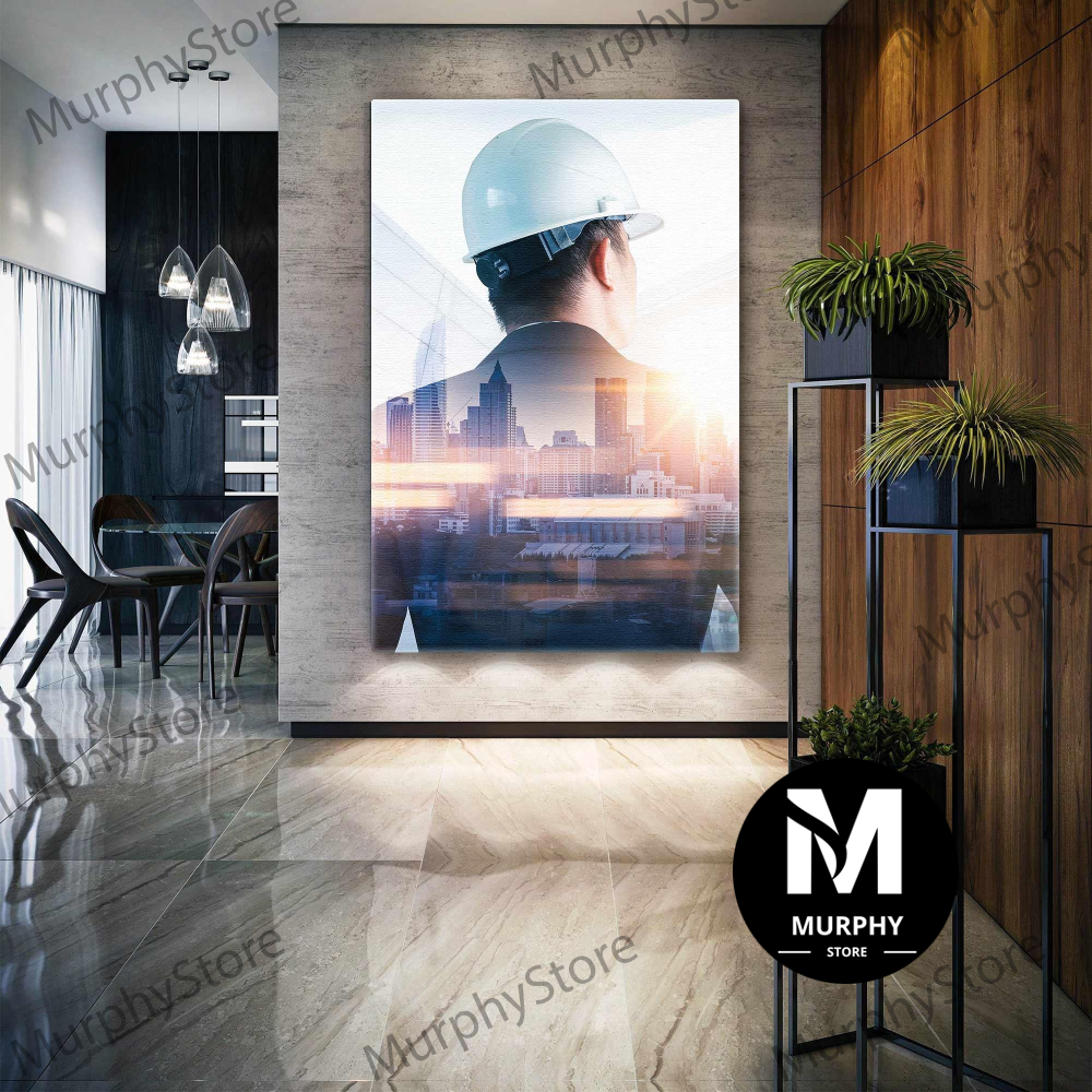 Civil Engineering Wall Art, City Canvas Art, Civil Engineer | Inspire ...