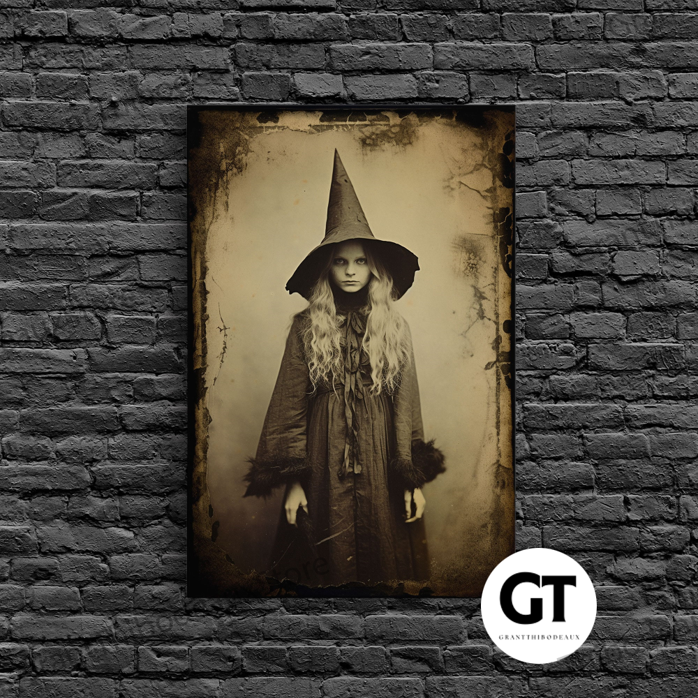 A Victorian Witch, Spooky Victorian Witch Photography Daguer | Inspire ...
