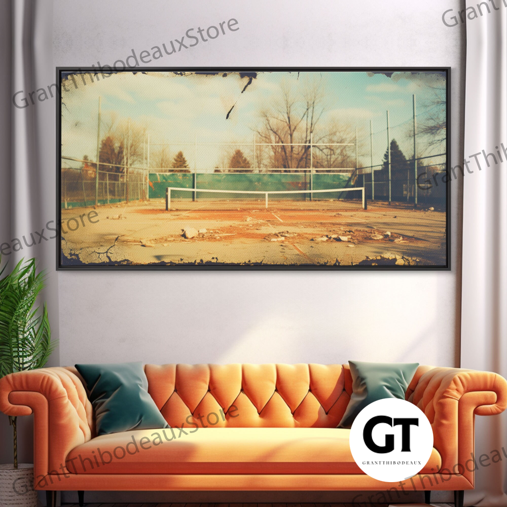 An Abandoned Tennis Court - Old Found Footage Photography - | Inspire ...