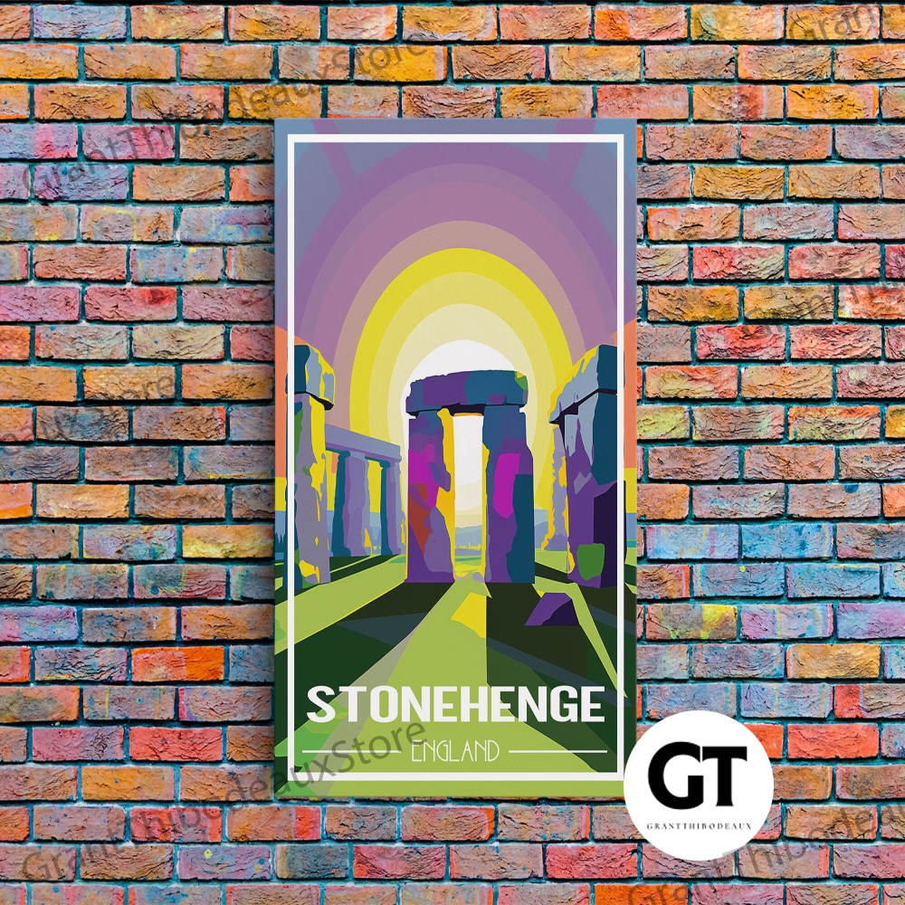 England Wall Art, Stonehenge Poster, Europe Wall Print, Engl - Inspire ...