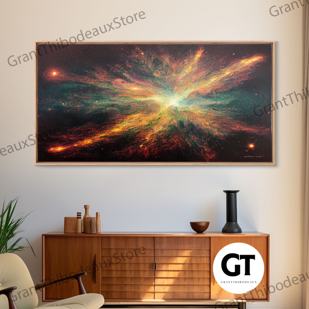 Explosion Of Stars, Scifi Art, Galaxy Universe Print, Ready | Inspire ...