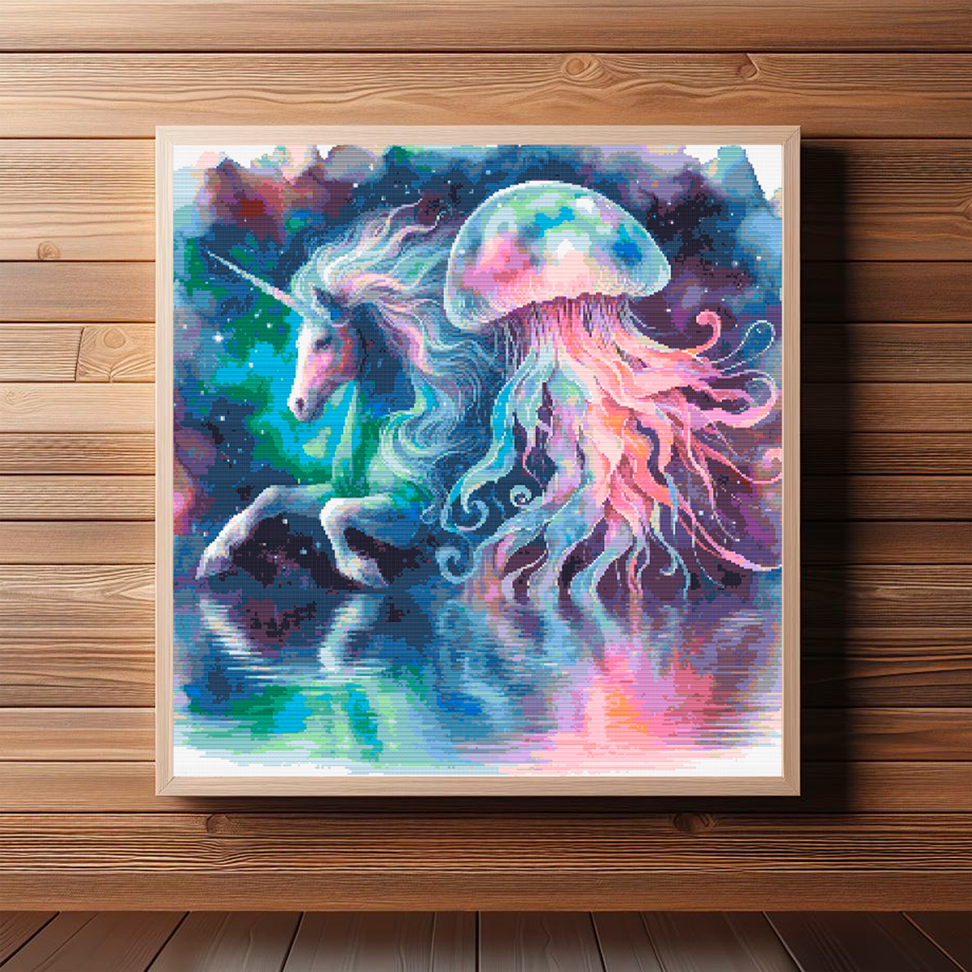 Stellar Harmony PDF Instant Download Cross Stitch Pattern En | Inspire Uplift