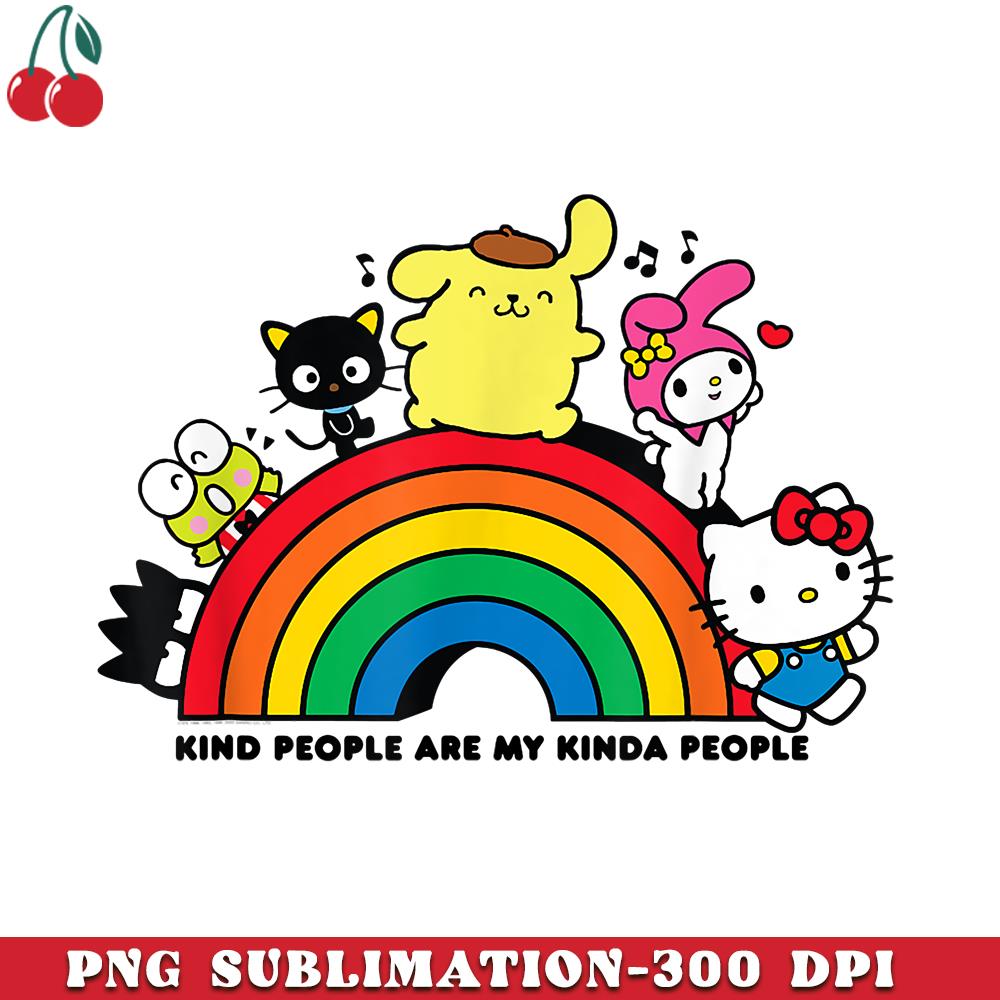 Hello Kitty and Friends Kind People PNG Download | Inspire Uplift