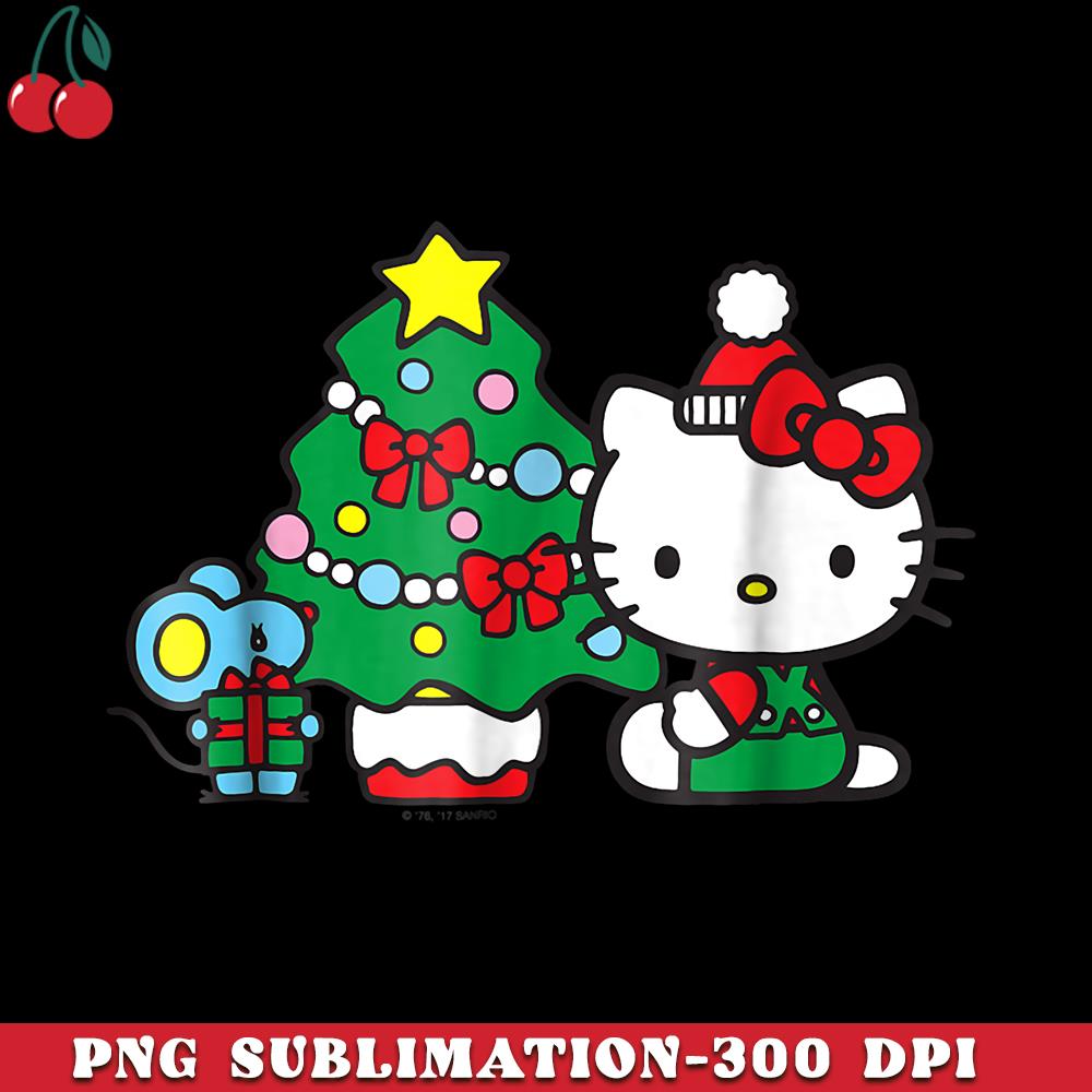 Hello Kitty Christmas Tree PNG Download | Inspire Uplift