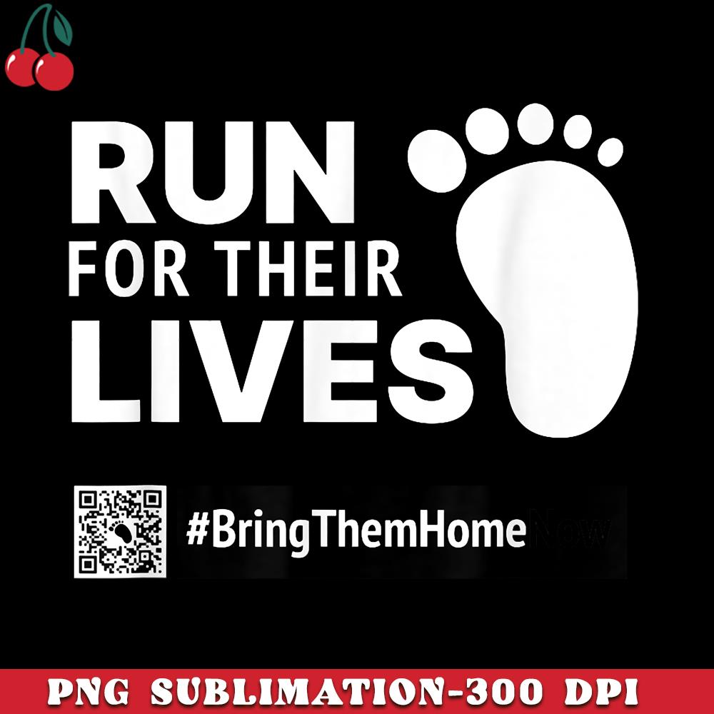 Run for Their Lives PNG Download | Inspire Uplift